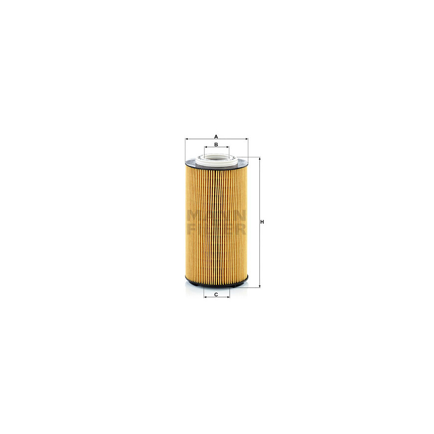 Oil Filter MANN-FILTER HU 12 009 z - Trodo.com